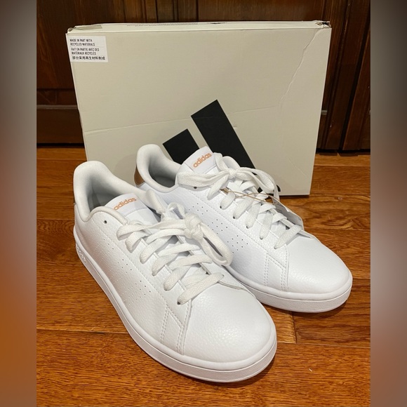 adidas | Shoes | Nwt Adidas Advantage Size 9 Copper Metalic Comes With ...